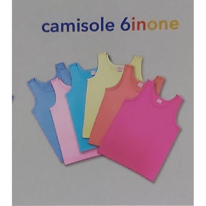 Blue Corner Ladies Sando Camisole 6 in 1 | Shopee Philippines