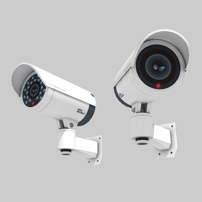 1:1 HD surveillance camera, paper model, handmade DIY prop model, self ...