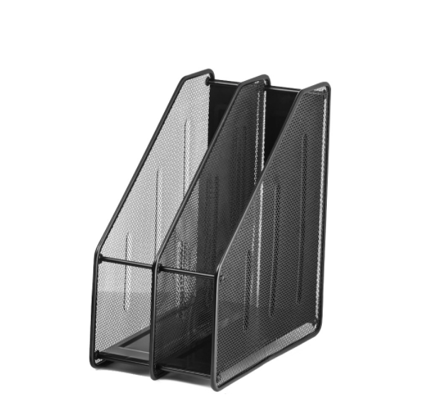 Office organizer Office supplies, desk storage, 2 tier file frame/file ...
