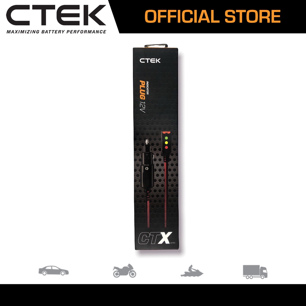 CTEK CTX Indicator Plug 12V for CTEK Smart Car Battery Charger | Shopee ...