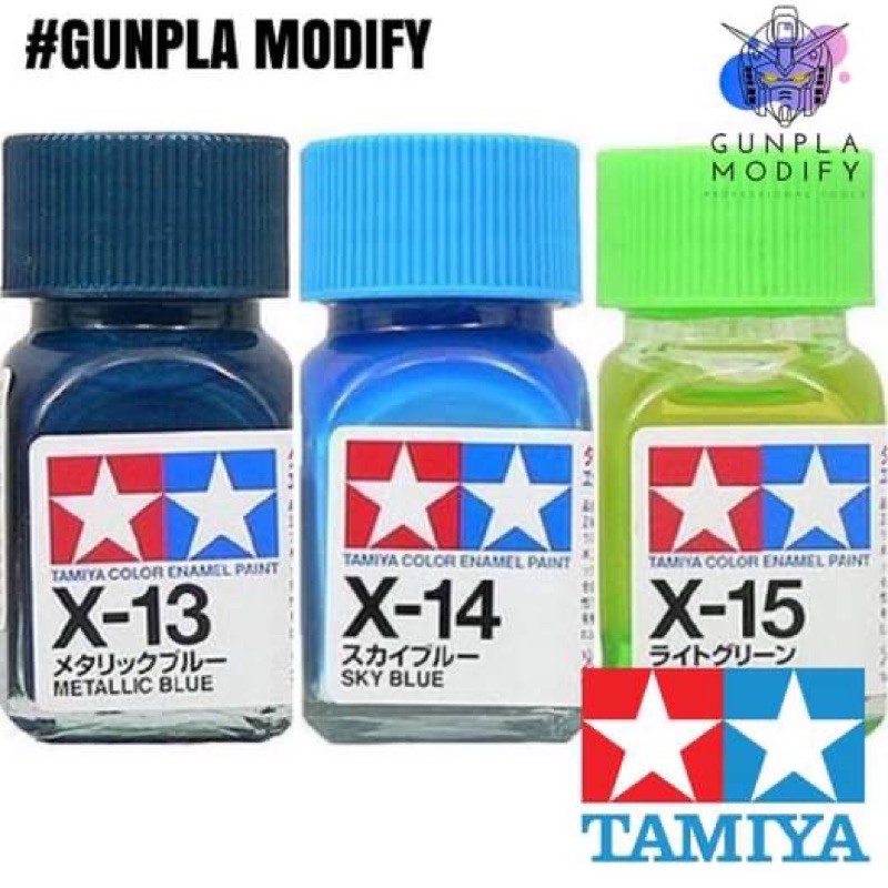 TAMIYA X13 X14 X15 Oil Formulated Paint Enamel 10 ml | Shopee Philippines