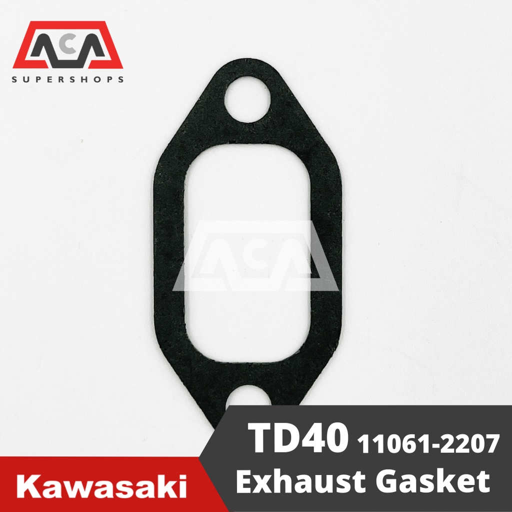 Exhaust gasket for Kawasaki TD40/Tanabe TD40/ Motorstar/Kaaz TD40 2 ...