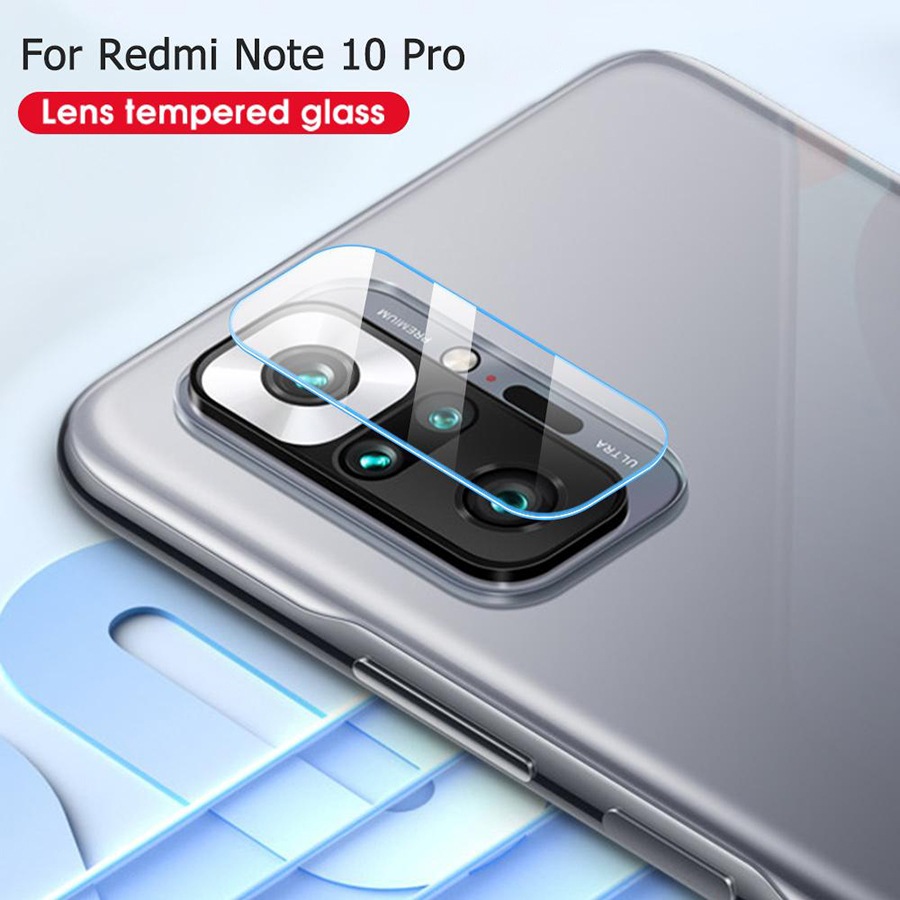 Camera Lens Tempered Glass For Xiaomi Mi Redmi Note 10 Pro Note 9 9S ...