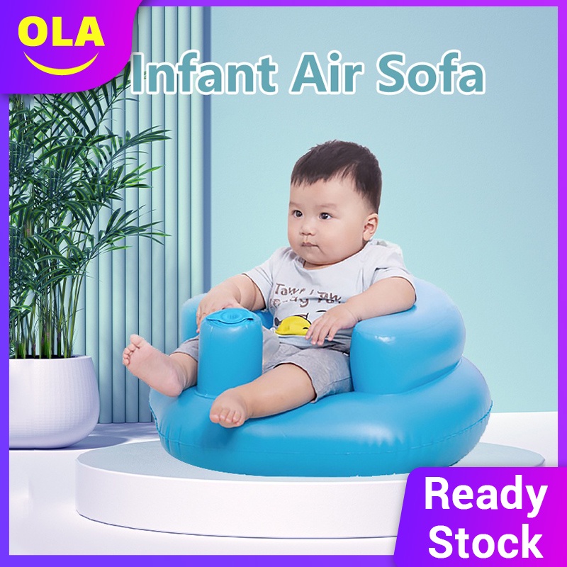 OLA Baby Inflatable Sofa Seat For Sitting Training Portable Kids Bath ...