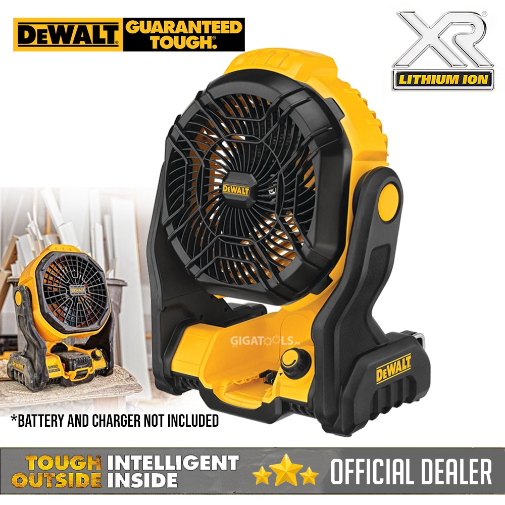 DeWalt DCE512N Cordless Jobsite Fan 20V XR ( Battery and Charger not ...