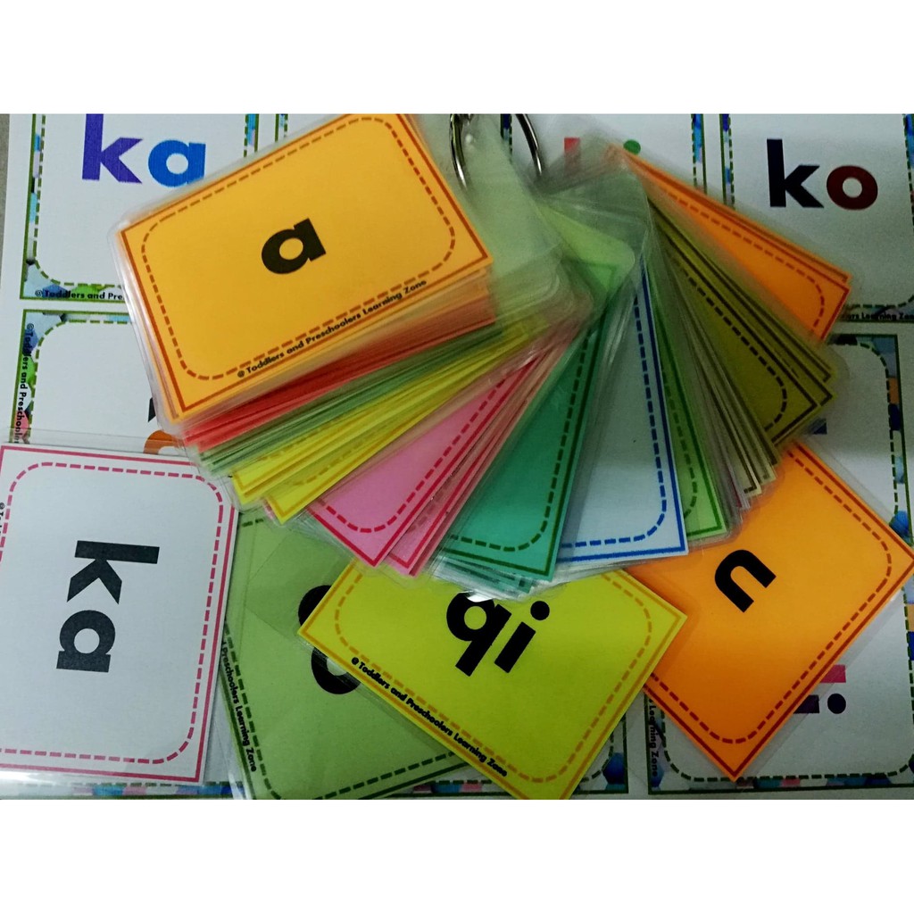 Makabagong Alpabetong Filipino ABAKADA Flashcards | 120 cards / ATM or ...