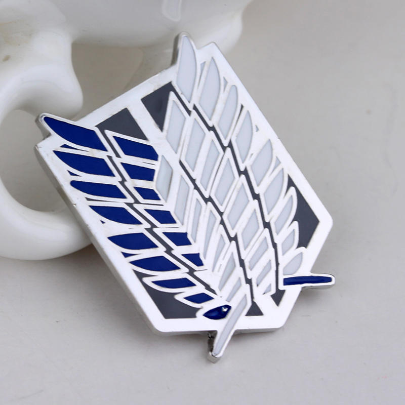 Attack On Titan Brooch Pin Wings of Liberty Freedom Scout Regiment ...