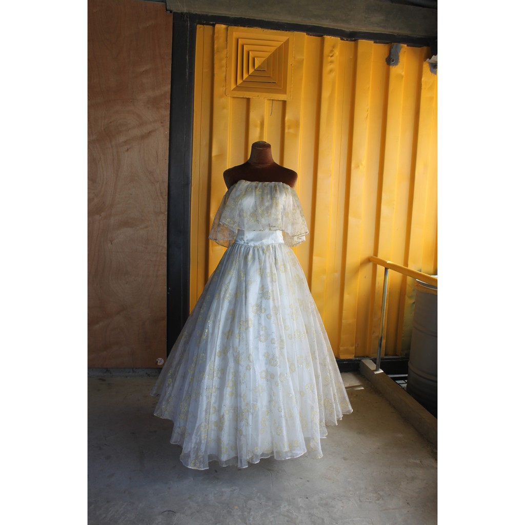Second Hand Ball Gown Evening Gown Prom Gown | Shopee Philippines