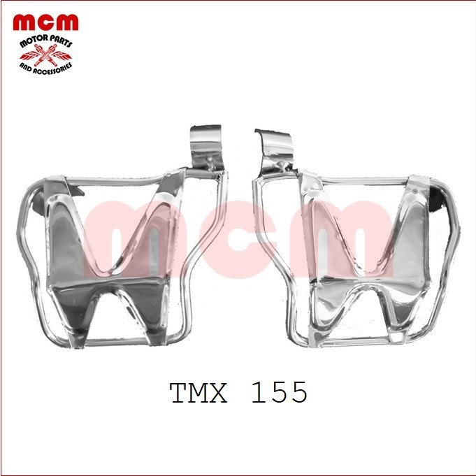 Stainless Flasher Guard Cover TMX 155 125 Alpha Set Left and Right ...