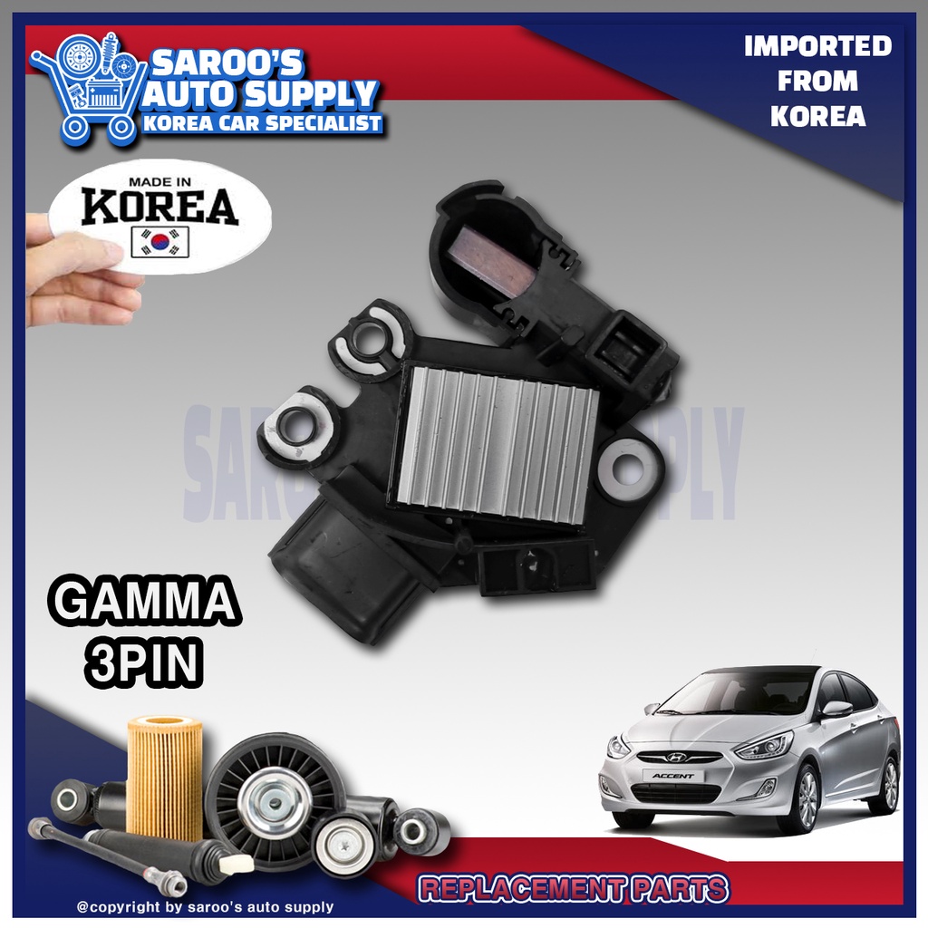 Alternator Regulator For Hyundai Accent , 2011-2018 , Made In Korea ...