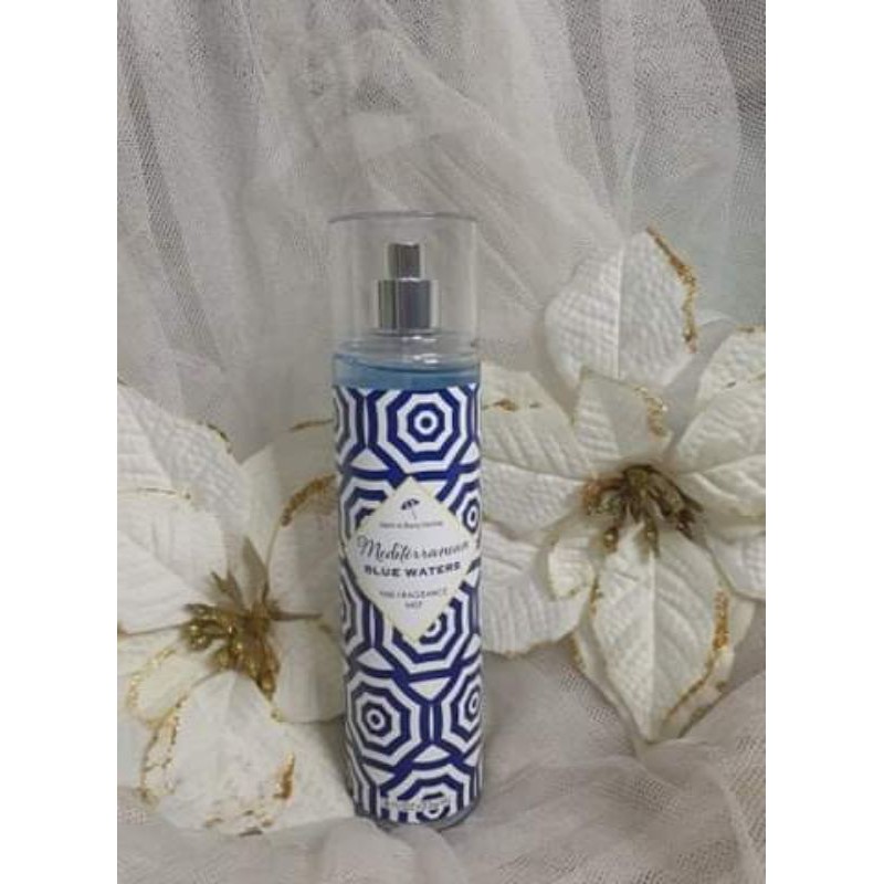 Bath & Body Works Mediterranean Blue Waters Fine Fragrance Mist (236ml ...