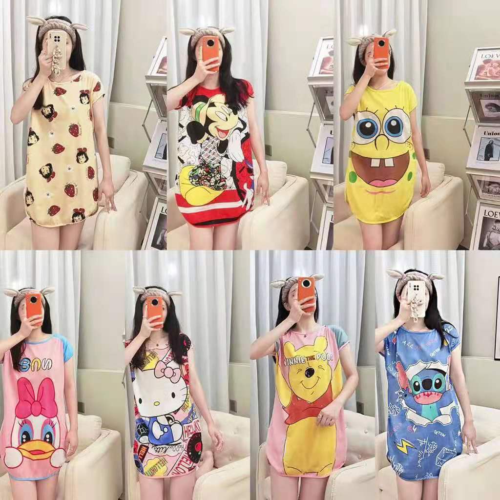 FannyFashion korean Duster for adult small built sleeepwear dress korea ...