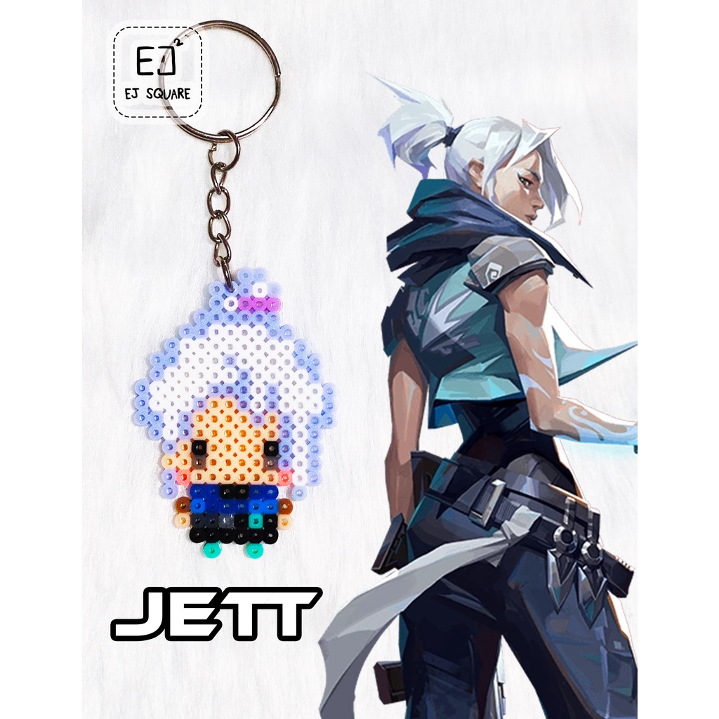 VALORANT PERLER BEAD KEYCHAINS FAN MERCH | EJ SQUARE | Shopee Philippines