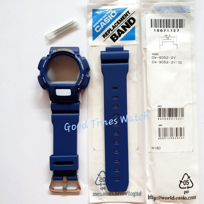 Casio Original G-SHOCK DW-9052-2V/DW 9052 BEZEL STRAP Package | Shopee ...