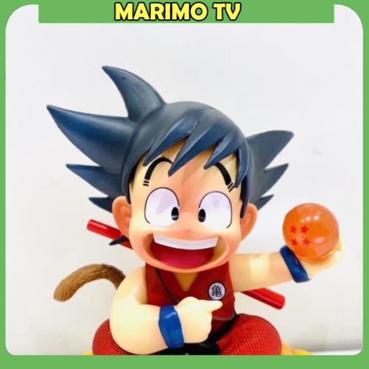 Goku Dragon Ball Model - 16cm High Riding Rattan With Dragon Ball In 7 ...