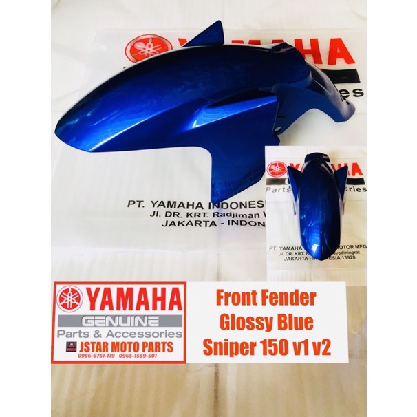 SNIPER 150 V1 FRONT FENDER TAPALUDO YAMAHA GENUINE | Shopee Philippines