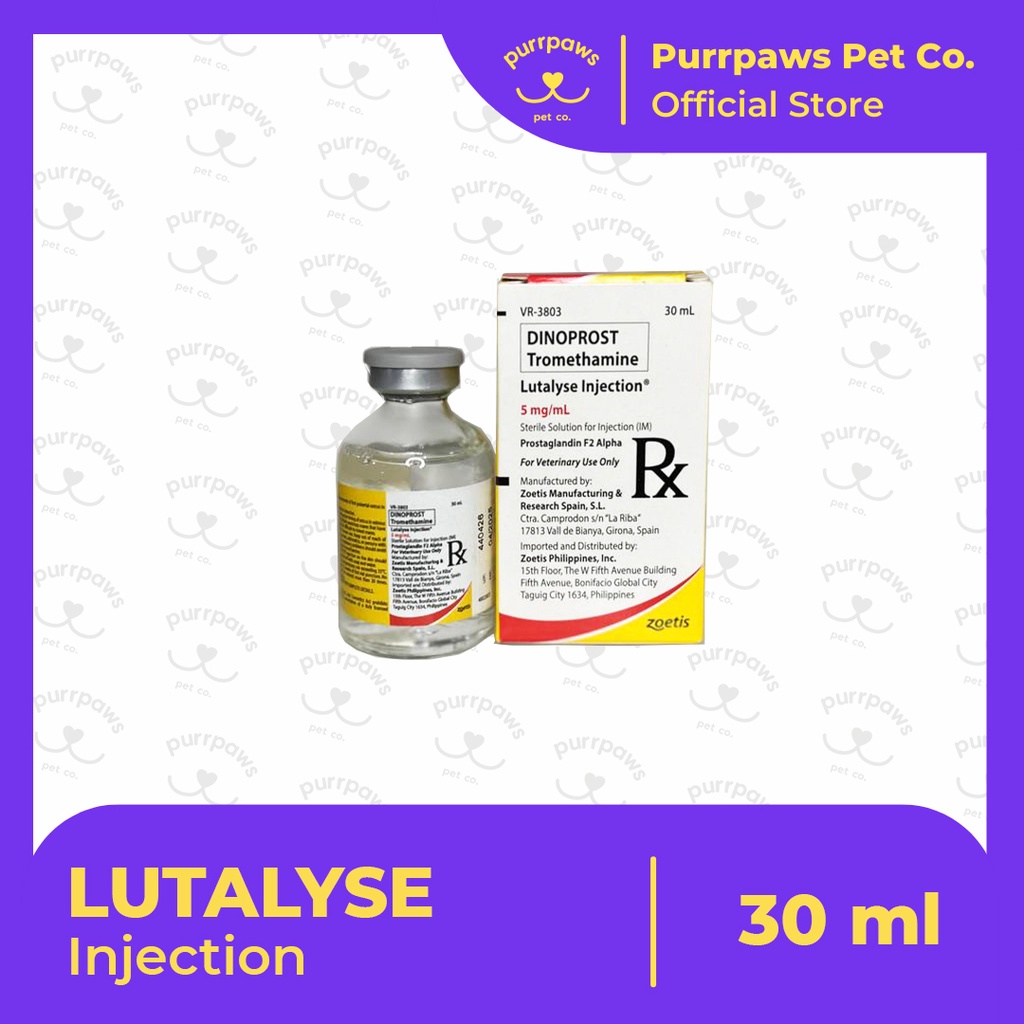 LUTALYSE Dinoprost Tromethamine Injection (30 ml) | Shopee Philippines