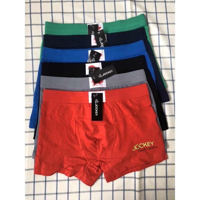 #12-6 PCS BOXER PLAIN INSIDE GARTER MENS GOOD QUALITY COD ADULT MENS ...