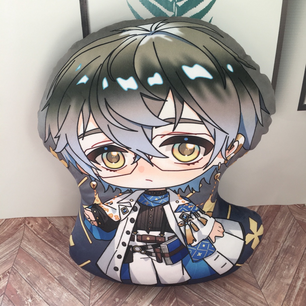 NEW Vtuber Luxiem Plush Pillow Luca Vox Ike Mysta Shu Stuffed Dolls ...