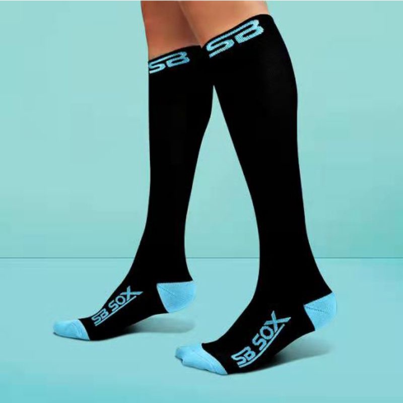 SB Graduated 20-30mmHg Knee-High Compression Socks Men and women ...