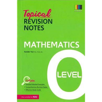 O Level Mathematics Topical Revision Notes | Shopee Philippines