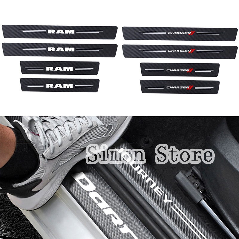 For Dodge RT SRT Journey Chrager Ram DDRT Car Door Threshold Sill ...