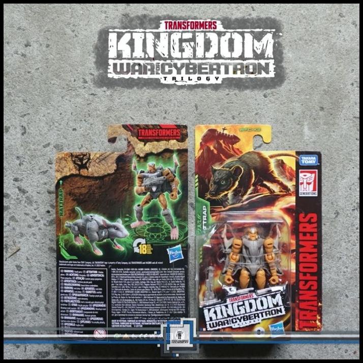Transformers Kingdom Rattrap Core Class Beast Wars | Shopee Philippines
