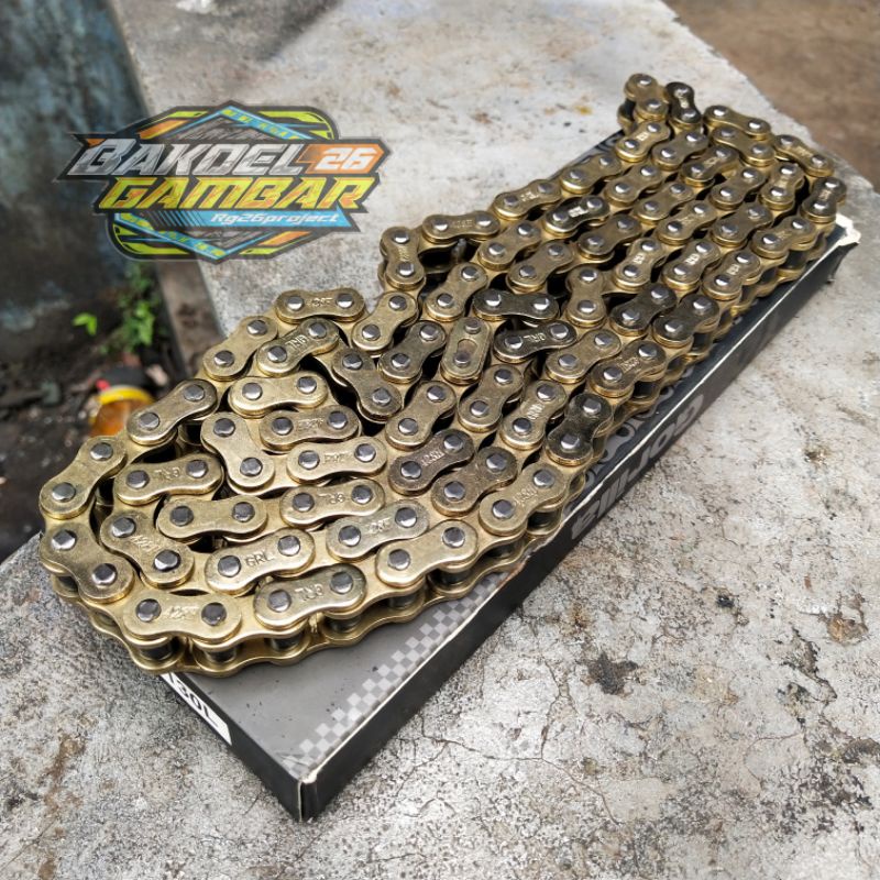 Gorilla Chain 428H-130L 428H 130L Gold | Shopee Philippines