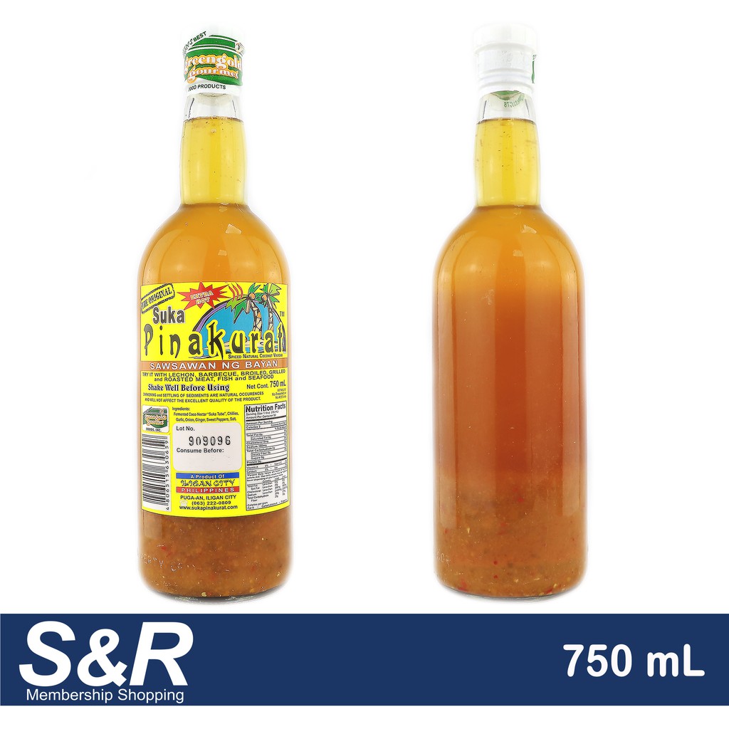 The Original Suka Pinakurat Extra Hot 750mL | Shopee Philippines