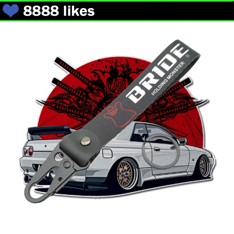 New Creative Gifts JDM Racing Modified Style Osaka Eagle Beak Keychain ...