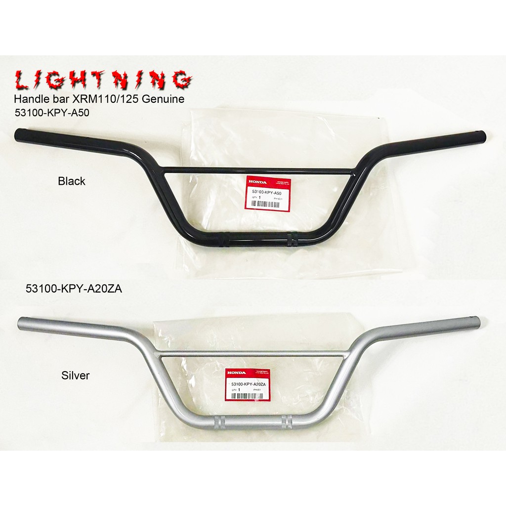 Handle bar XRM110 125 Genuine Original | Shopee Philippines