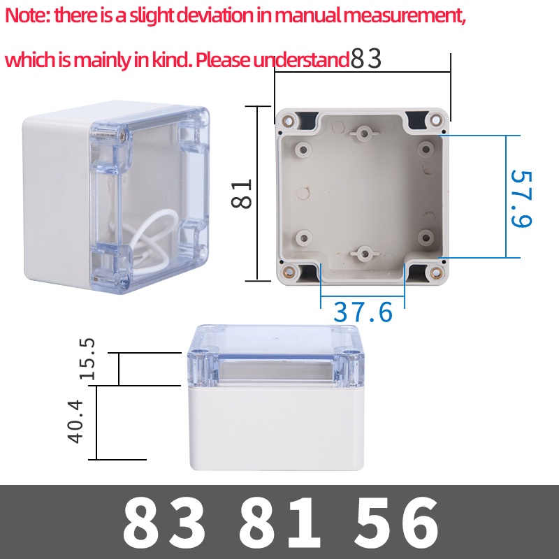 F-type transparent waterproof box outdoor monitoring box outdoor ...