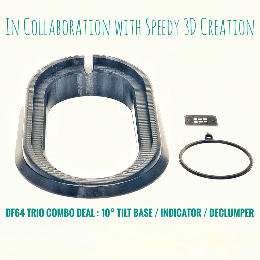 [3D PRINTED] Trio-Combo (10 Tilt Stand / Indicator / Declumper) Upgrade ...