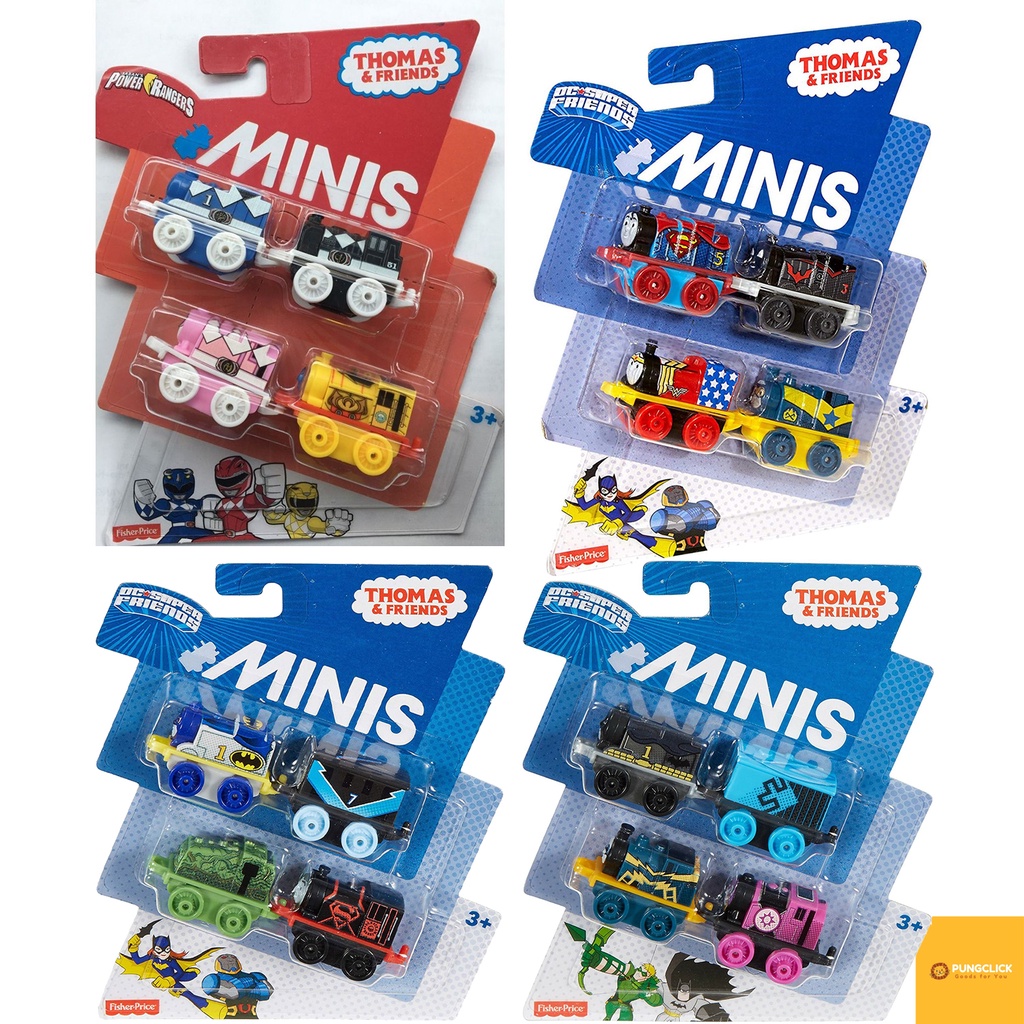 Thomas & Friends Minis 4 Packs Mini Cute Pack Of 4 Cars | Shopee ...