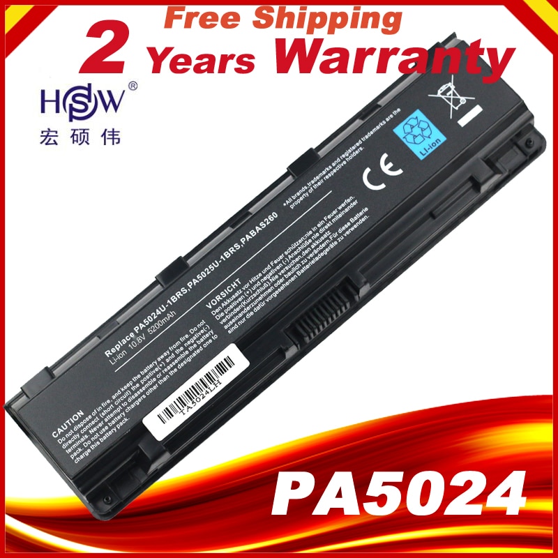 Laptop Battery for Toshiba Satellite PA5024U-1BRS 5024 5023 C850 C855D ...
