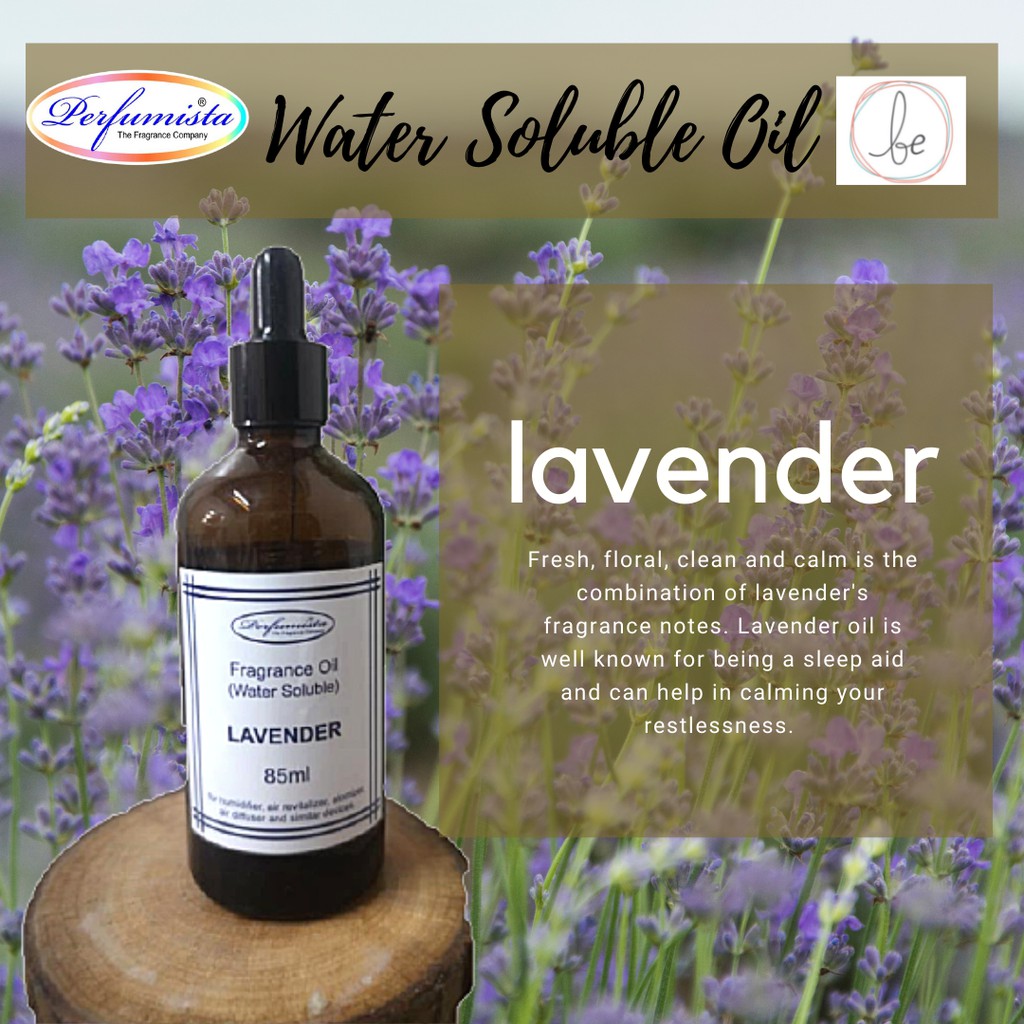 Perfumista Lavender Water Soluble Fragrance Oil for Air Revitalizers ...
