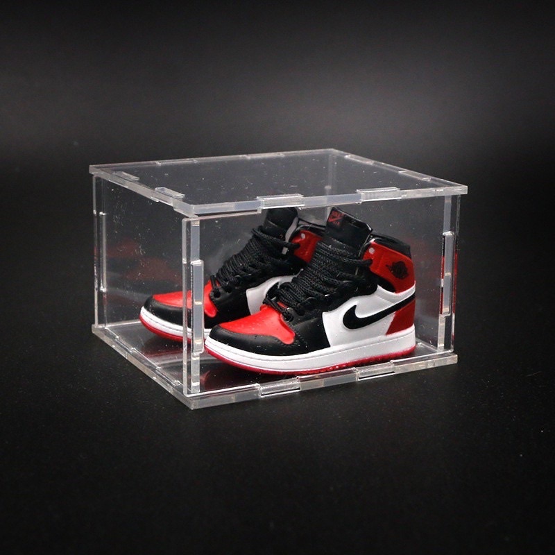 COD Jordan mini realistic shoe collectable in pair with acrylic box for ...