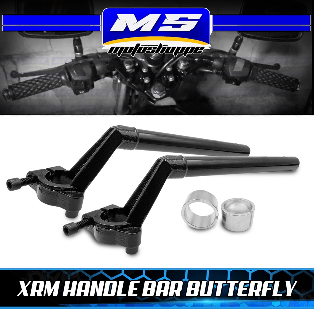 XRM HANDLE BAR BUTTEFLY UNIVERSAL - MOTOSHOPEE MOTORCYCLE | Shopee ...
