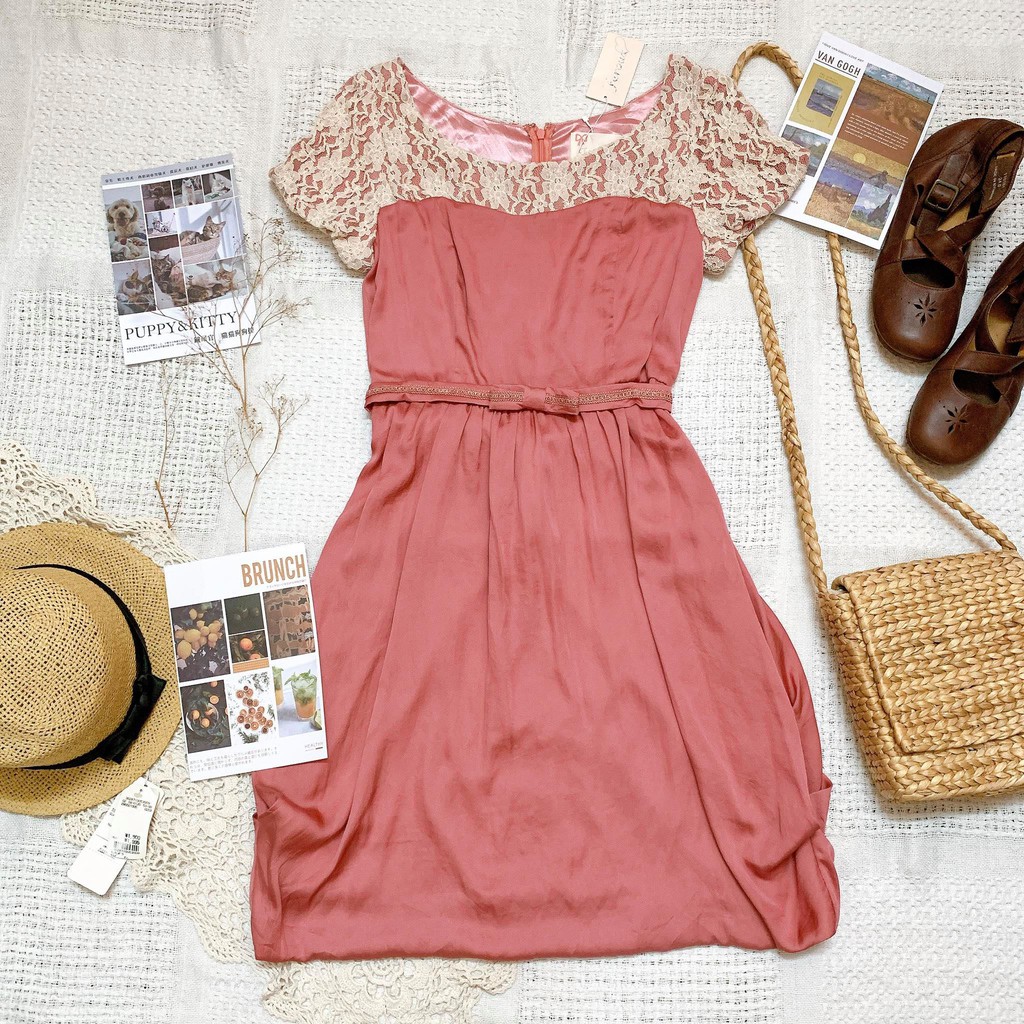 Feroux Japanese silk chiffon dress | Shopee Philippines