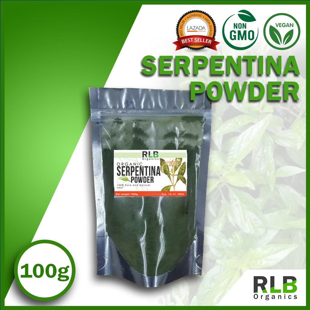 100 grams 100% Pure Natural Serpentina Powder - For Antioxidant and ...