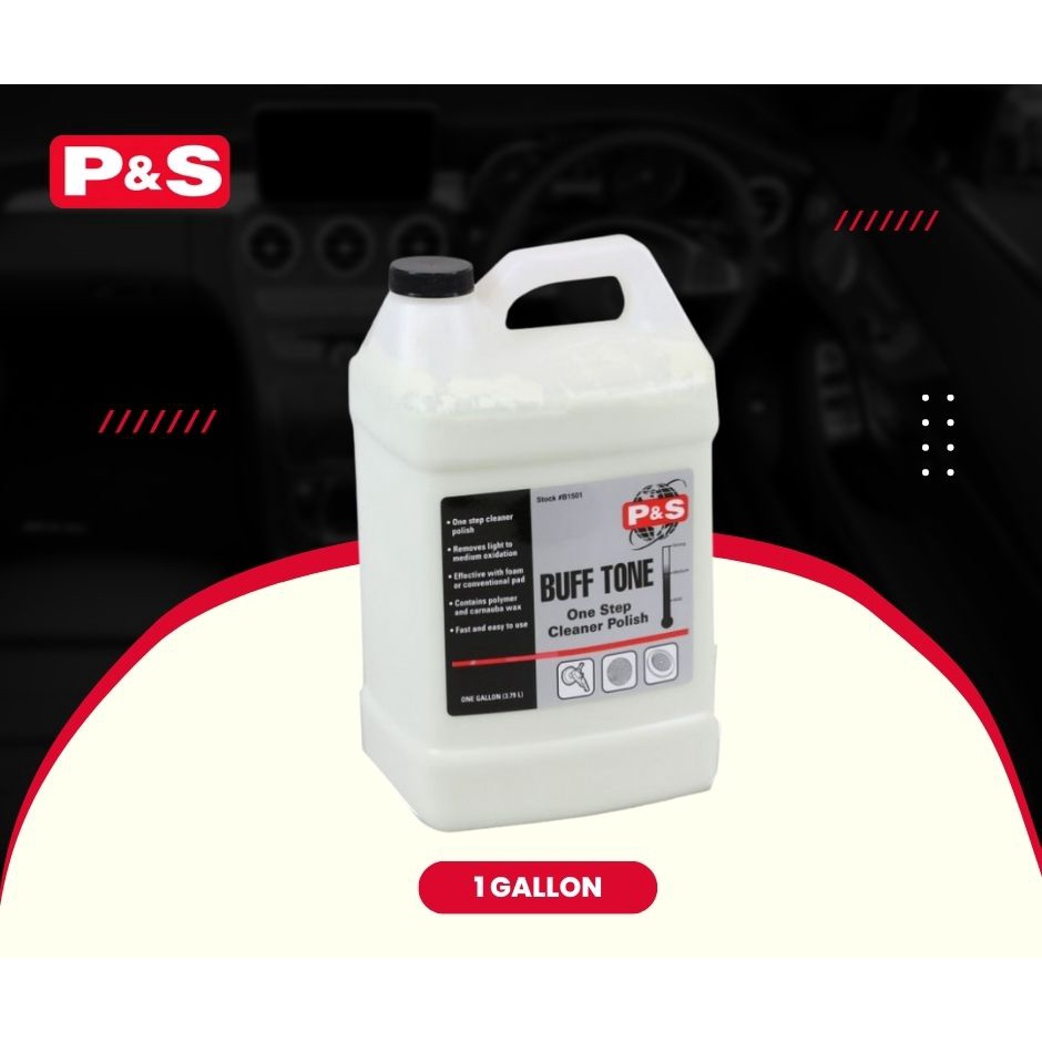 P&S Detail Products B1501 BUFF TONE One Step Cleaner Polish - Gal ...