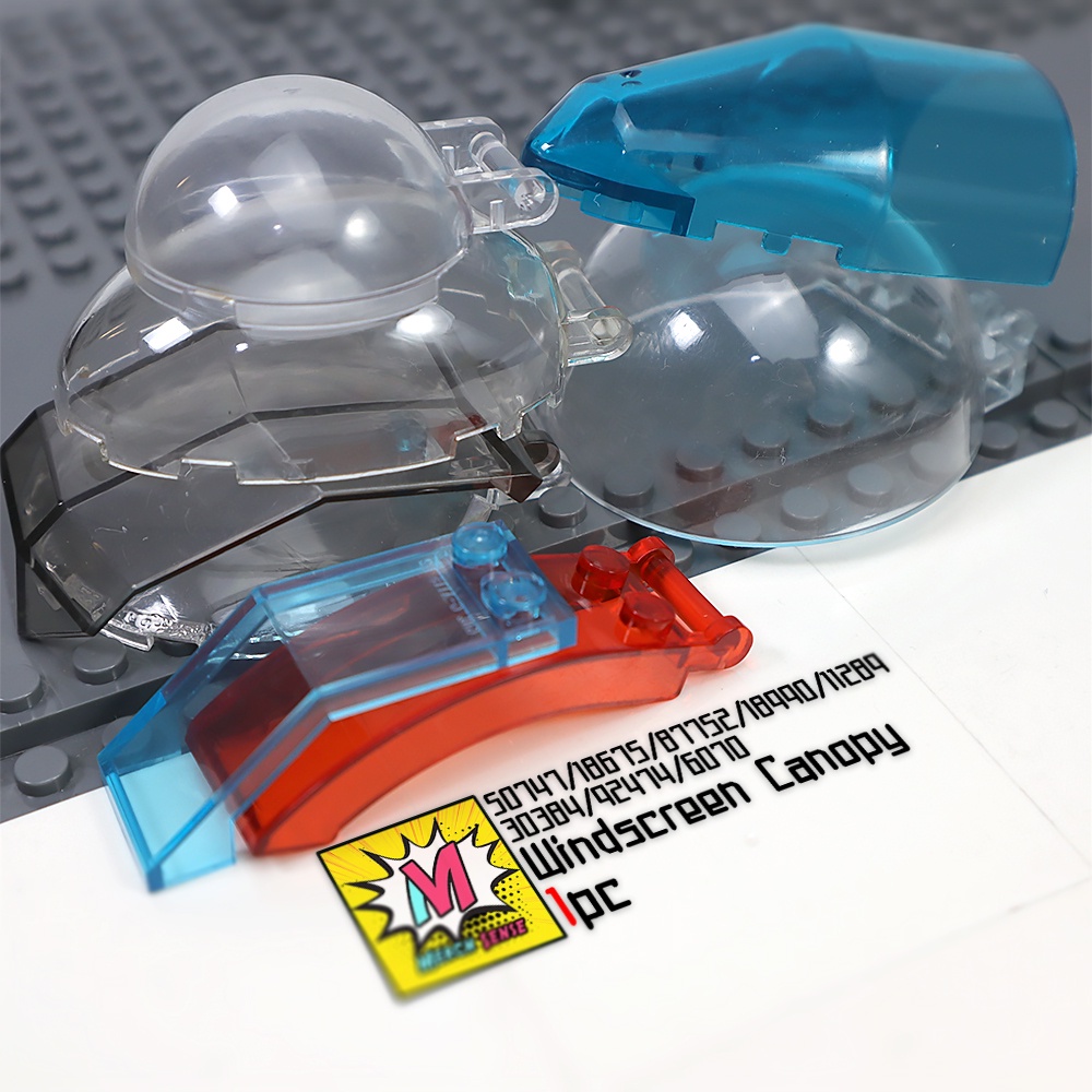 Windscreen Canopy Brick Building Toy Parts 50747 18675 87752 18990 ...