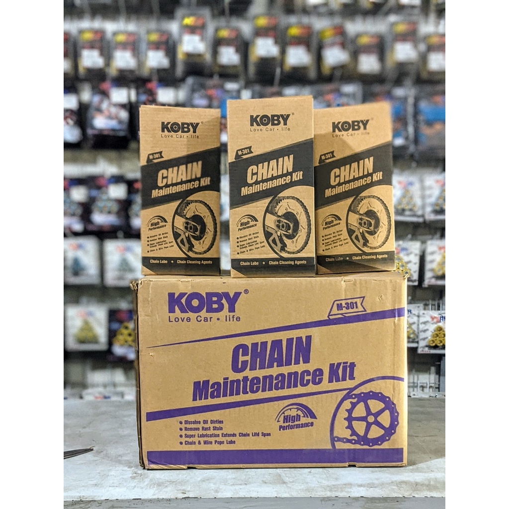 Koby Chain Cleaner Maintenance Kit Premium Quality | Shopee Philippines