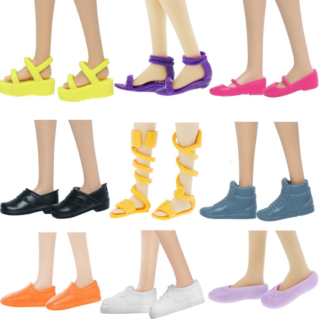 Lot Styles 1 Pair High Quality Shoes Casual Flats Shoes Boots Sandals ...