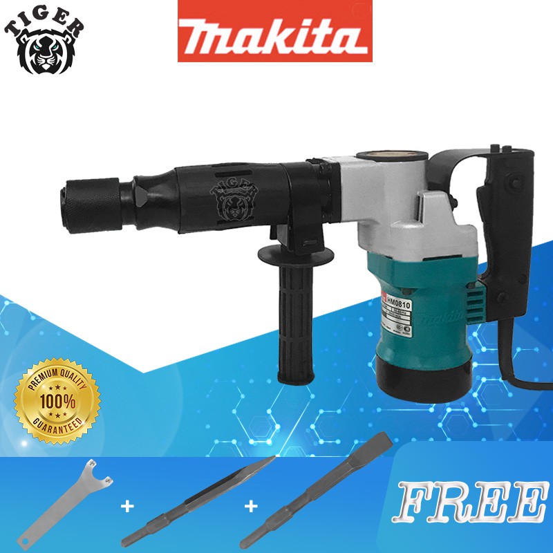 Makita HM0810 Demolition Hammer / Chipping Gun Heavy Duty Portable Jack ...