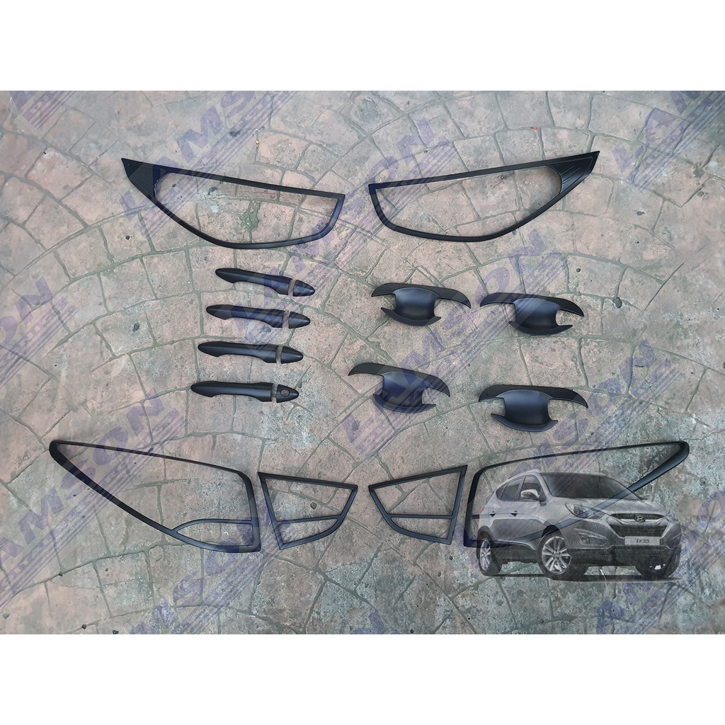 Hyundai Tucson 2nd Generation 2010 - 2015 Black Garnish Combo | Shopee ...