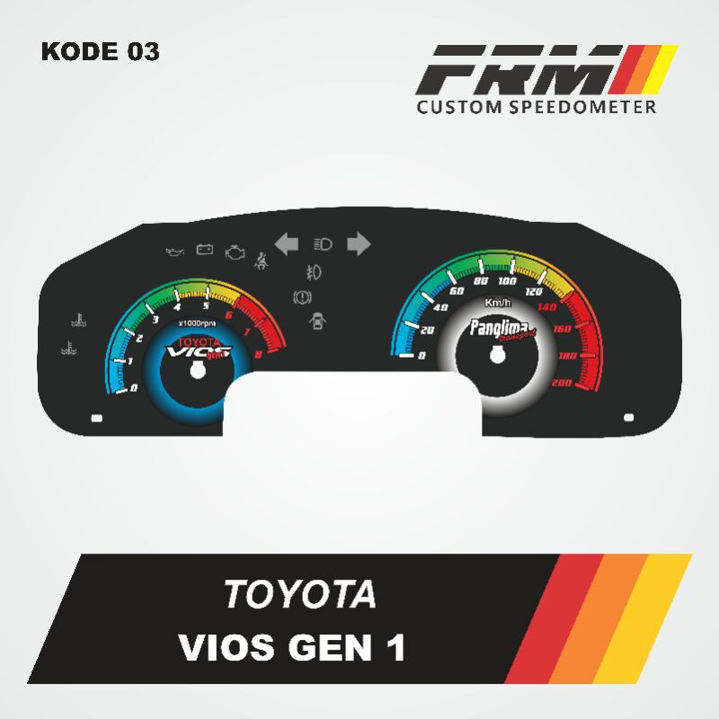 Custom Vios Limo Speedometer Panel gen 1 | Shopee Philippines