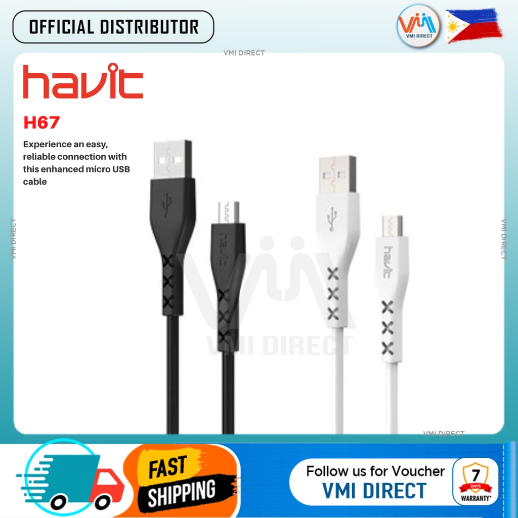 VMI DIRECT Havit H67 Micro USB Data Cable For Fast Charging - VMI ...
