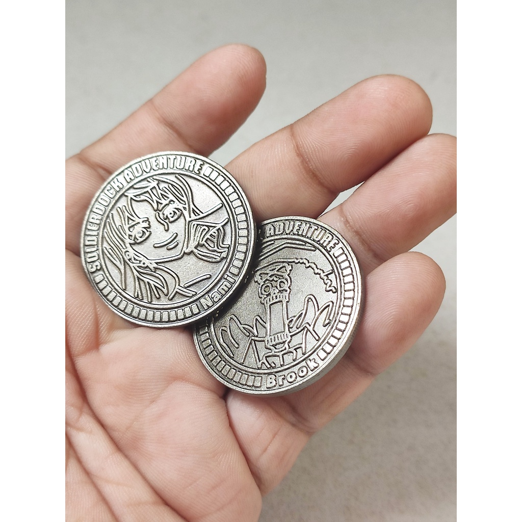 ANIME ONE PIECE MEDAL COIN LIMITED J-WORLD TOKYO (JAPAN) | Shopee ...