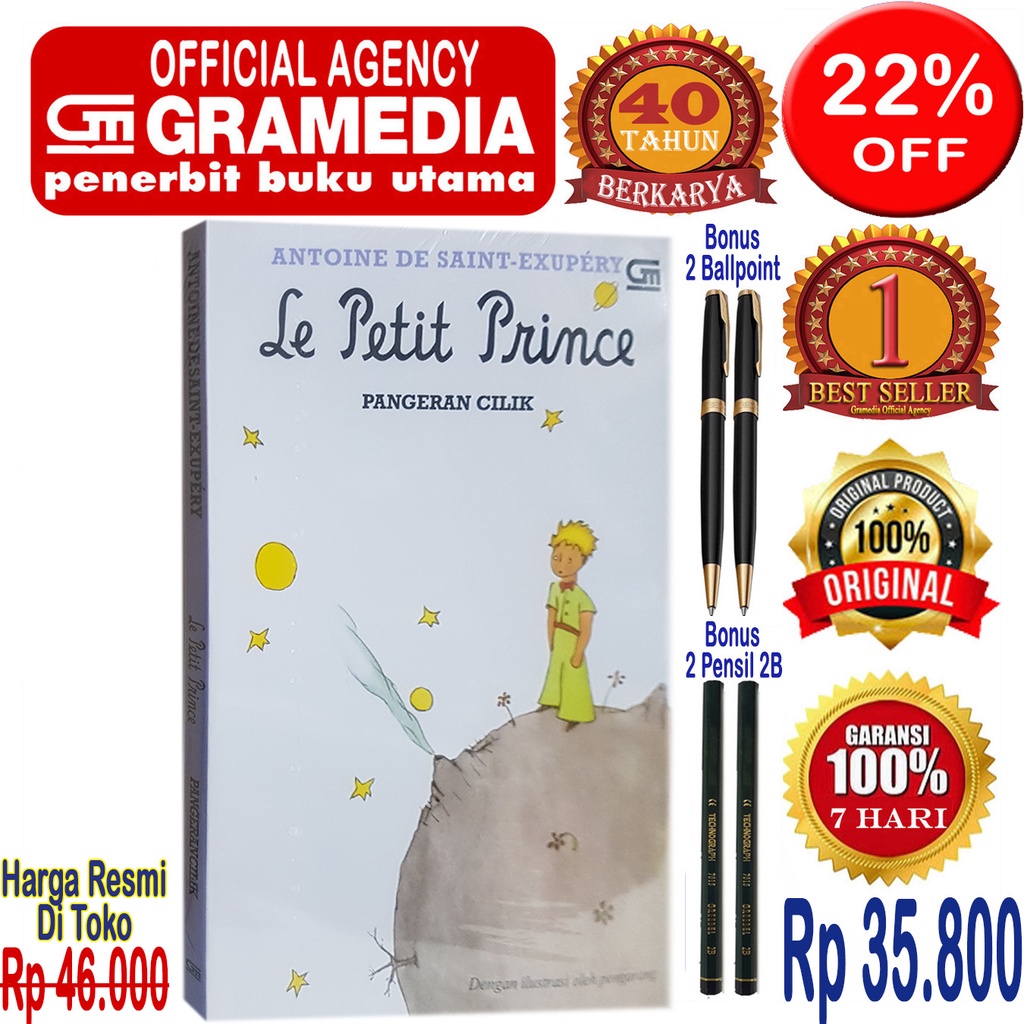 Le Petit Prince book - The Little Prince - Antoine De Saint-Exupery ...